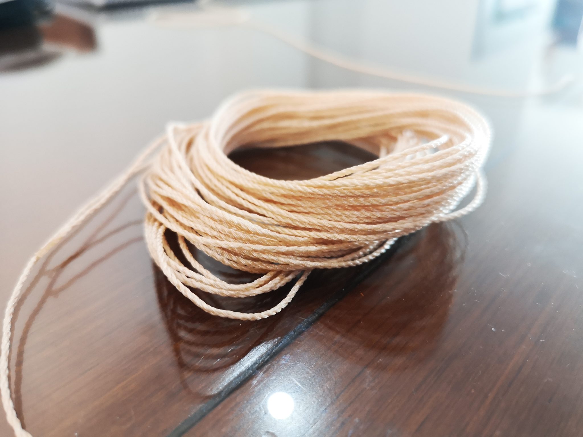 Como colchar un cabo usando hilo de coser » Modelismo Naval para Todos