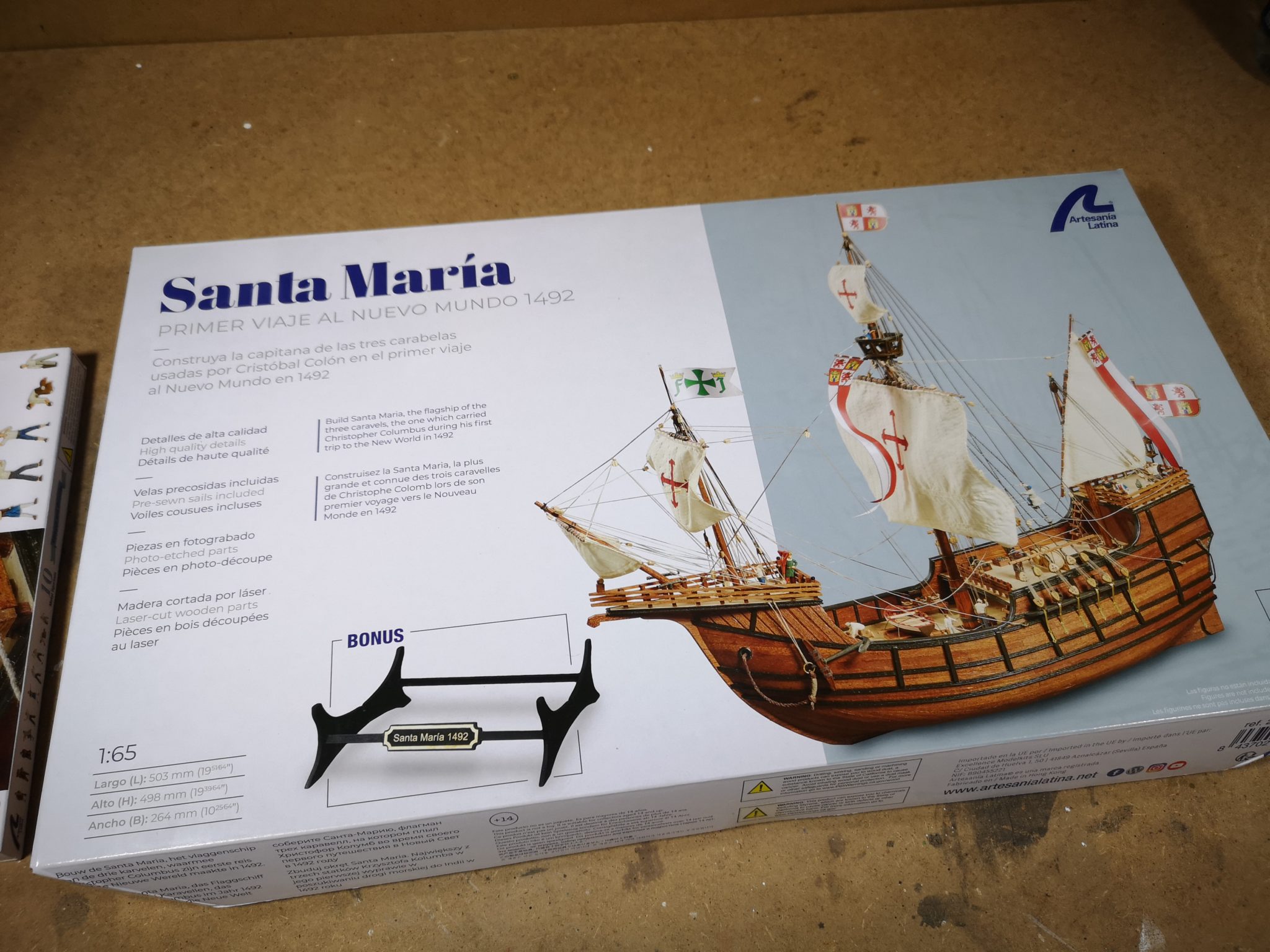 Construye con nosotros la Santa Maria de Artesania Latina » Modelismo ...