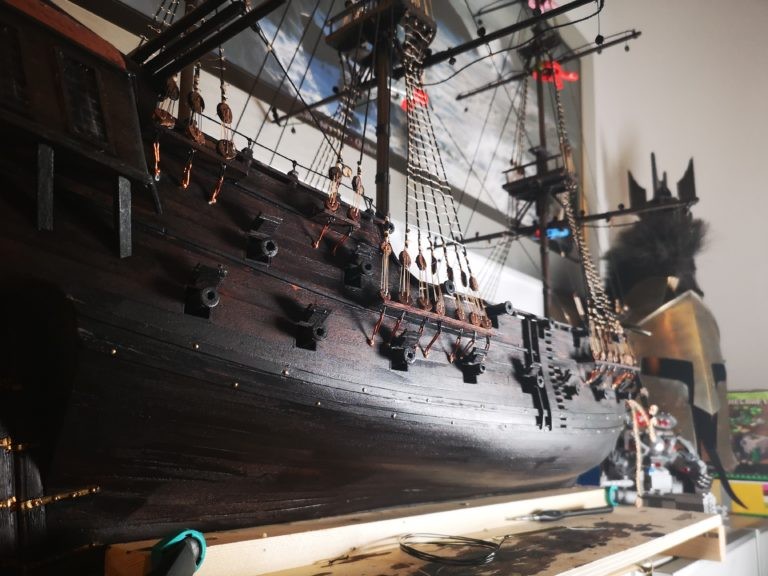 Construyendo la Perla Negra desde planos » Modelismo Naval para Todos