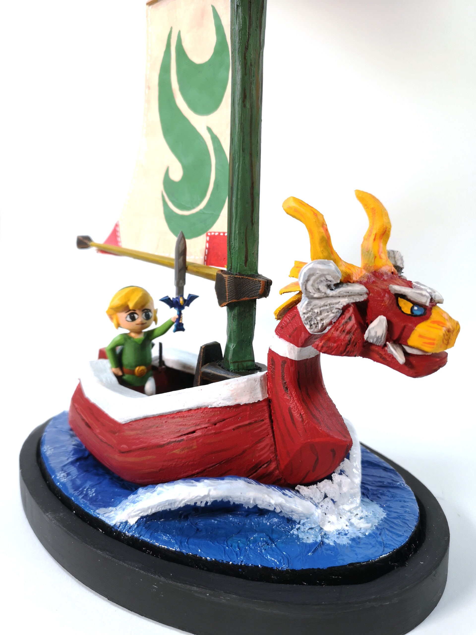 Legend of Zelda The Wind Waker: Haciendo el Mascaron Rojo » Modelismo ...
